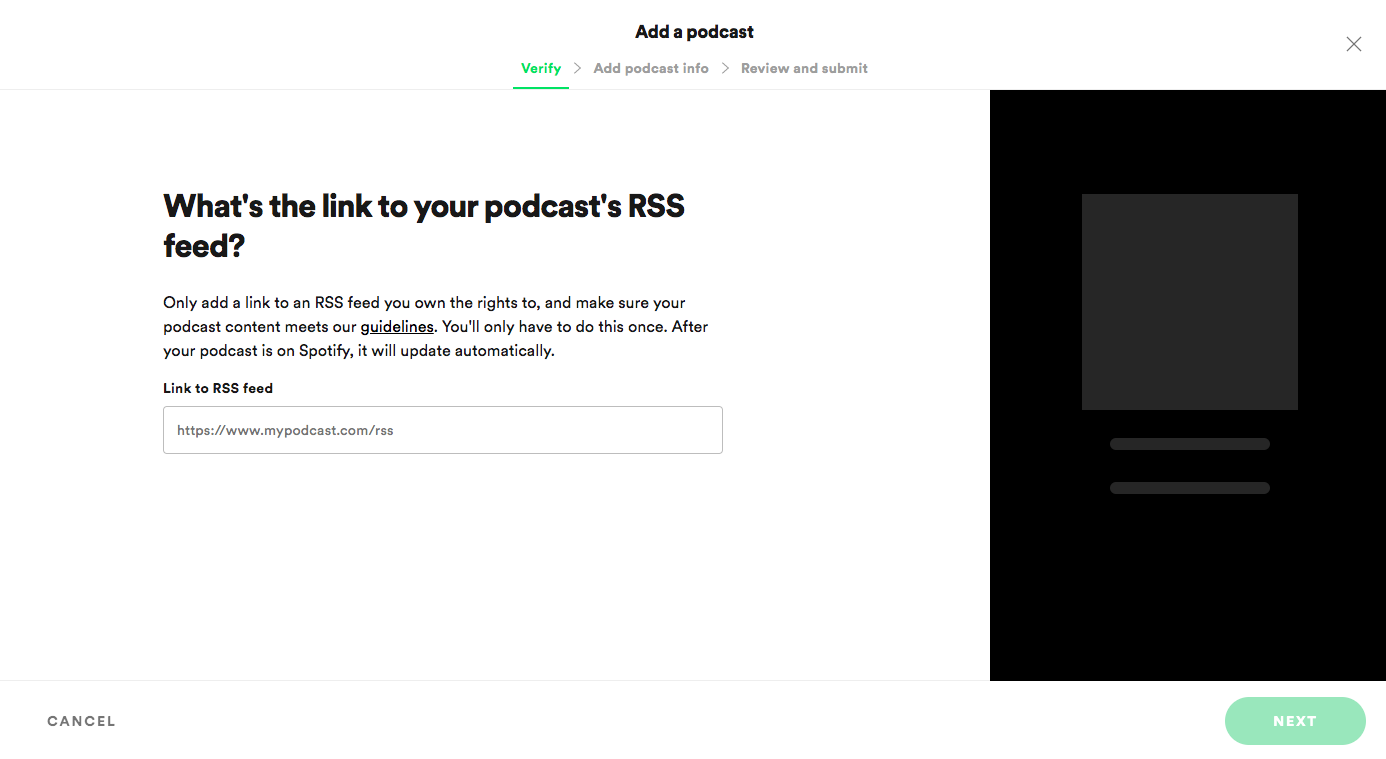 How to Get Your Podcast on Spotify