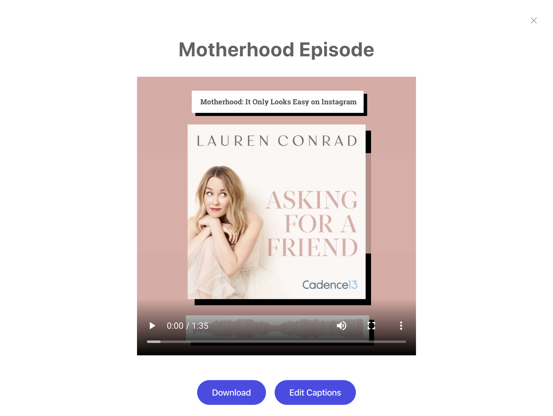 Wavve | Comment partager de l'audio sur Facebook