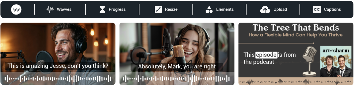Wavve * Turn Audio into Video for Social Media Growth