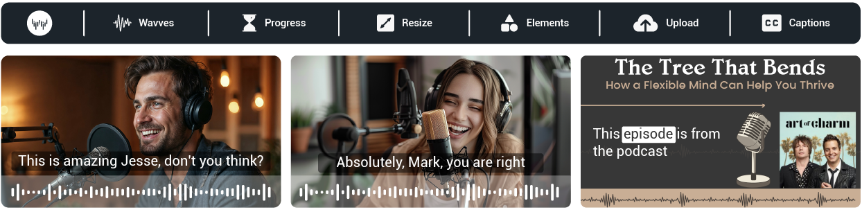 Wavve * Turn Audio into Video for Social Media Growth